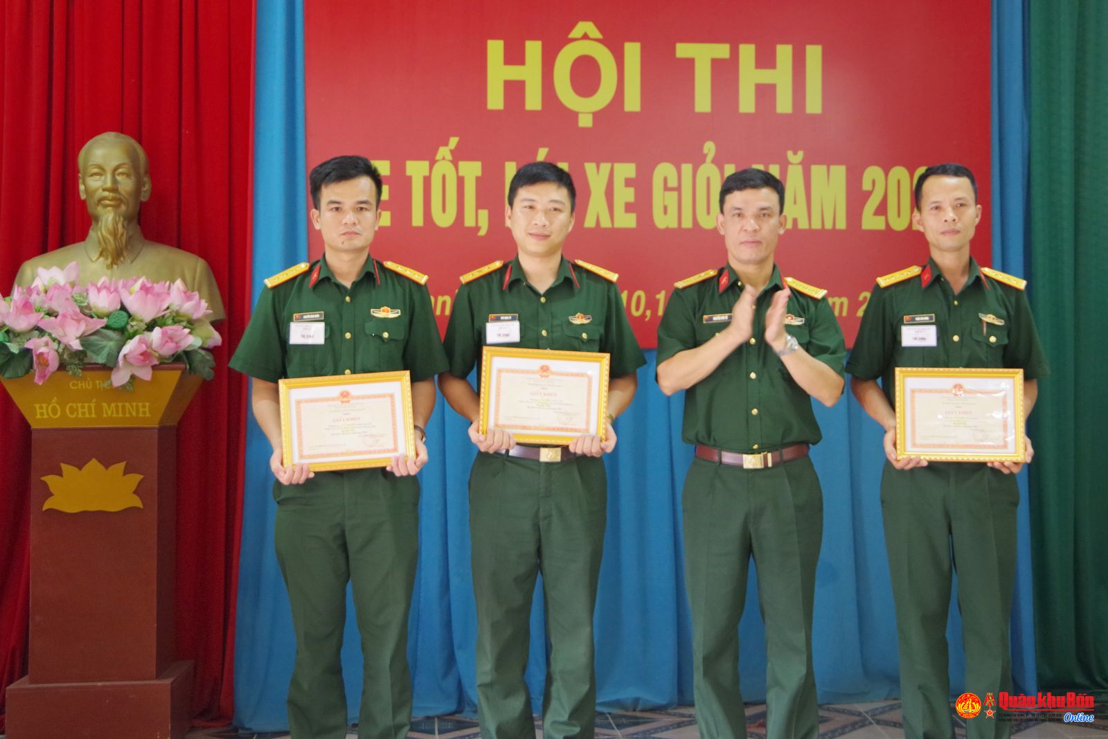 Bộ Chỉ huy Quân sự tỉnh Thanh Hóa: Hội thi xe tốt, lái xe giỏi năm 2023